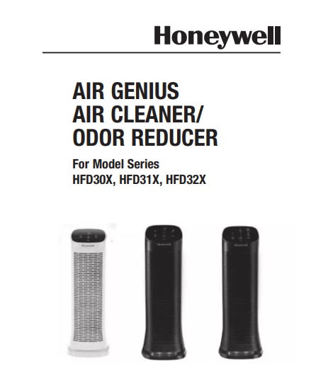 Honeywell Air Purifier User Manual Model HFD320